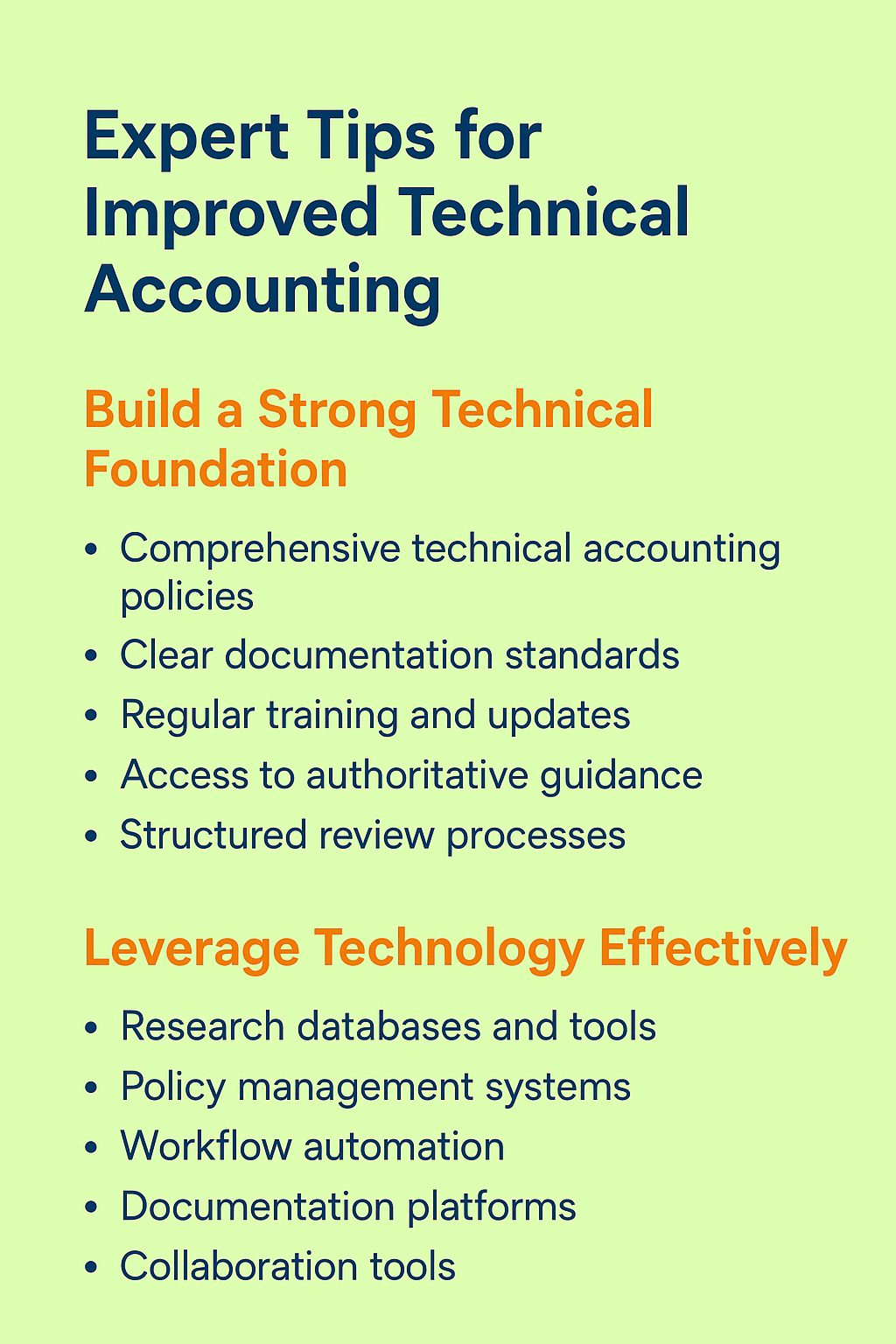 Technical Accounting Resources: 6 Key Benefits