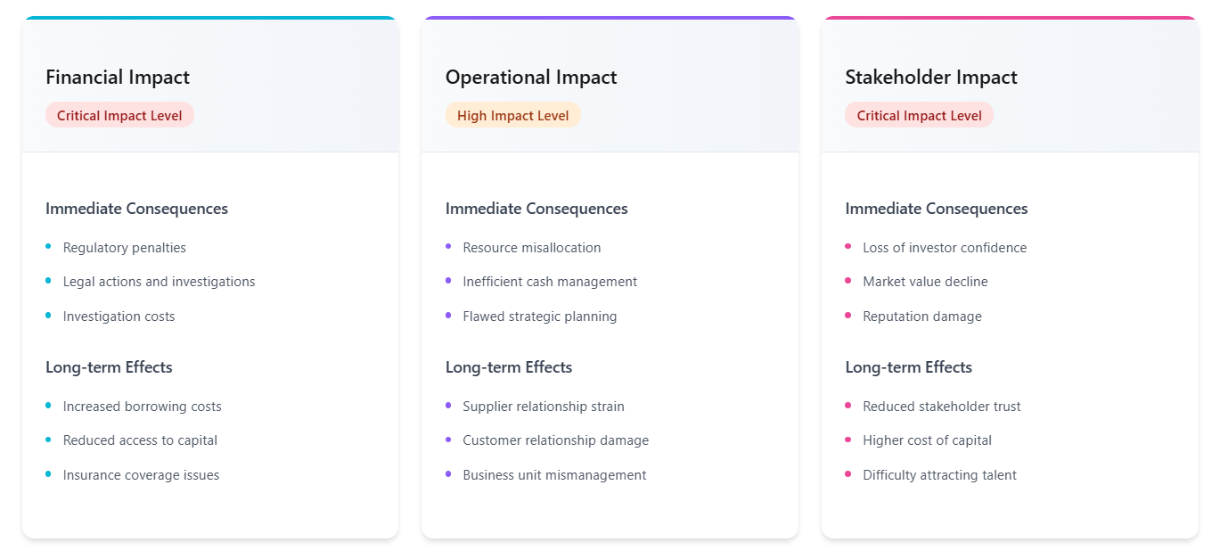 The Need for Accurate Financial Reporting in Corporate Business