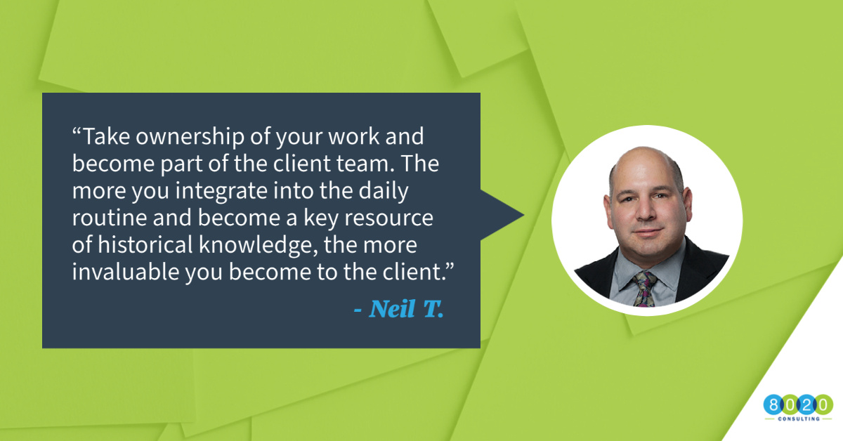 Neil Travanti: 7 Questions for 7 Years - 8020 Consulting