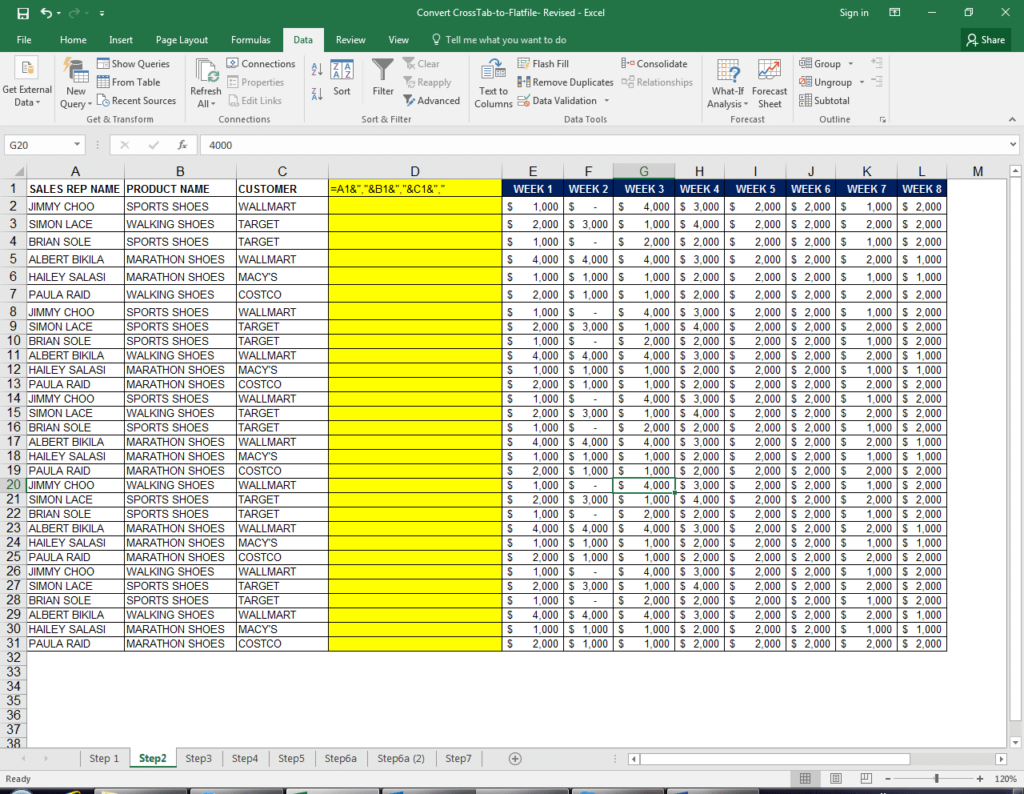 Static Reports for Cross-Functional Data Analysis - 8020 Consulting